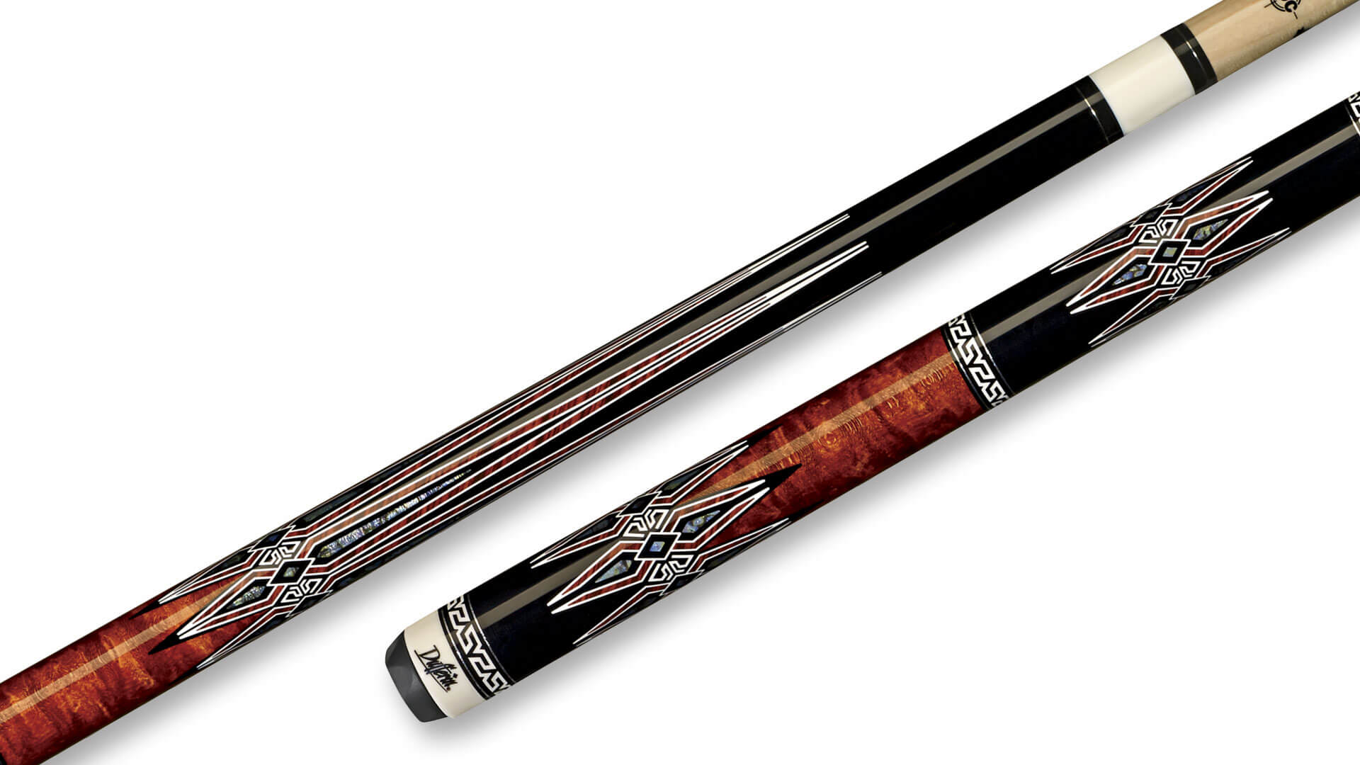 Dufferin - Coffee Pool Cue Wrapless - D-542 • Billiards Direct
