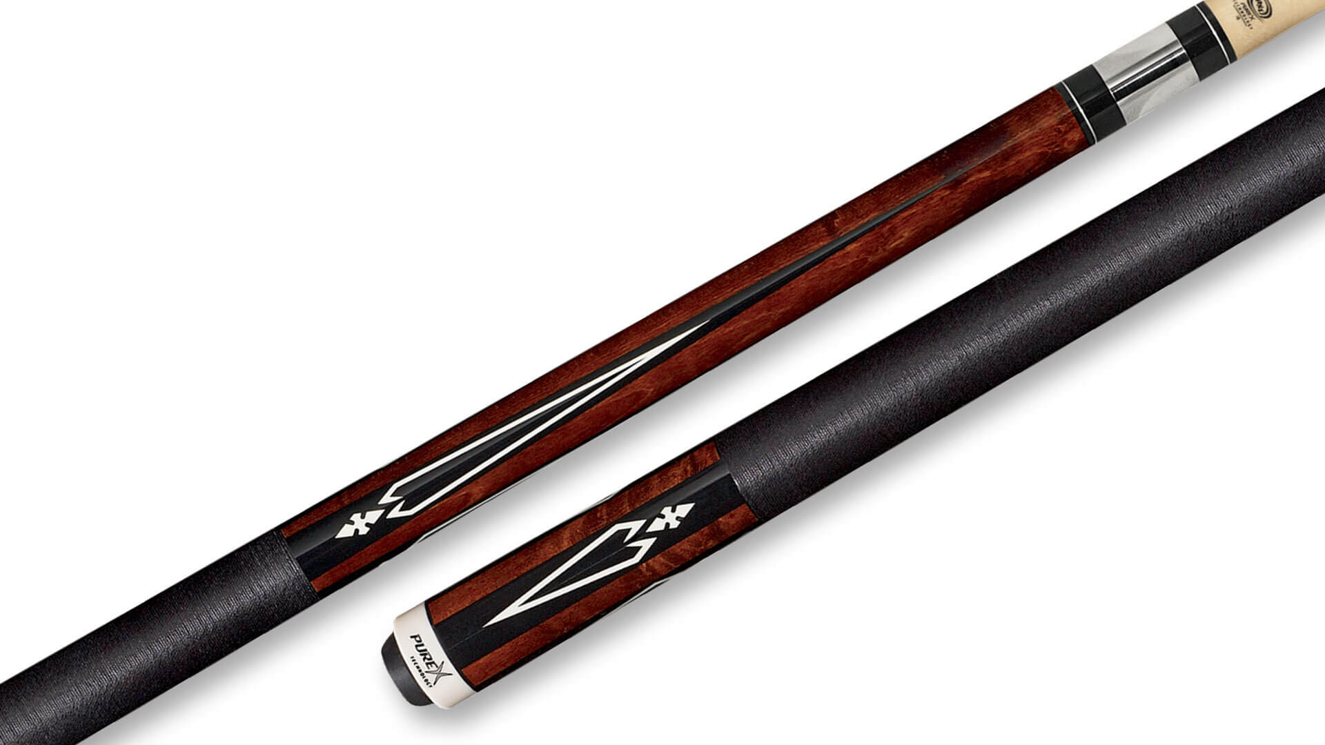 Pure X - Pool Cue Antique Birdseye Point Graphics Irish-Linen Wrap ...