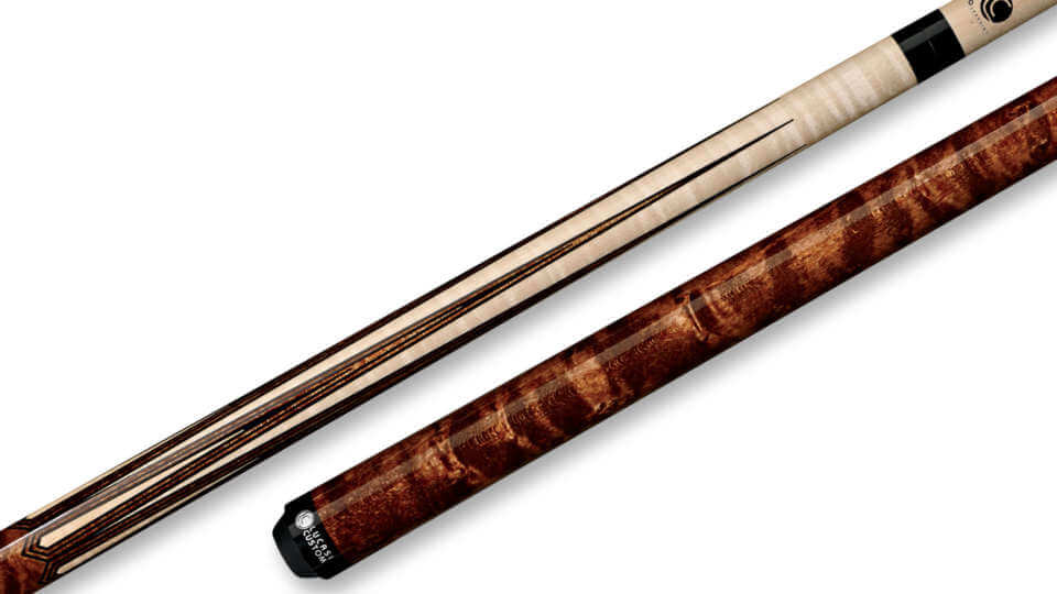 Lucasi - Walnut Pool Cue Sneaky-Pete Wrapless - LZSP2 • Billiards Direct
