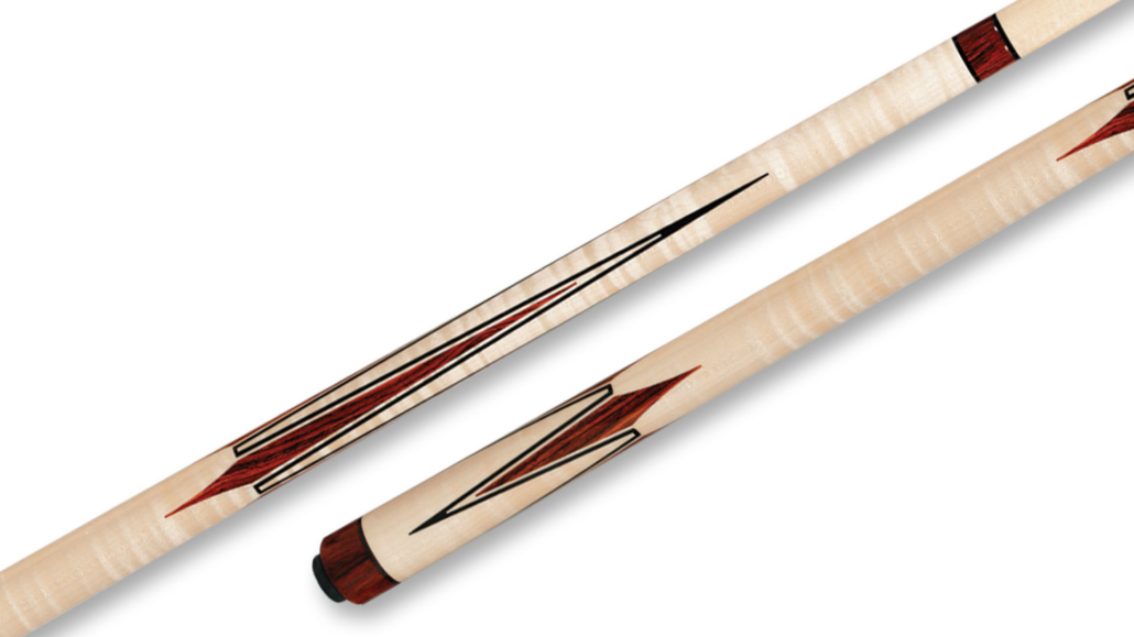 Pechauer - Glossy Curly Maple Pool Cue - P07-K • Billiards Direct