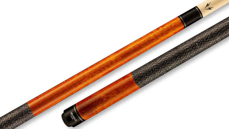 Valhalla - Orange Pool Cue Irish-Linen Wrap - VA119 • Billiards Direct