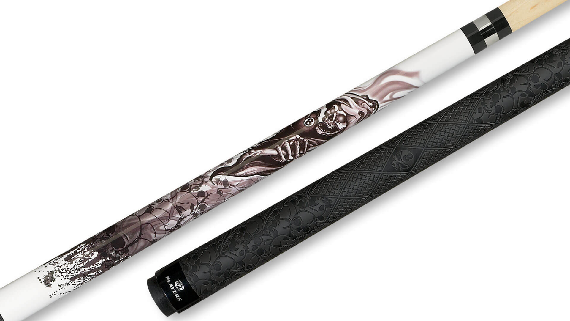 Players - Pool Cue Grim Reaper Back-End Loaded Wrap - D-GR • Billiards ...