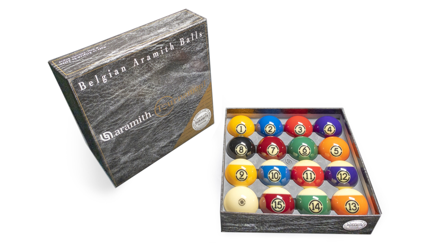 Aramith - Pool Table Balls - ''Super Tournament with Duramith ...