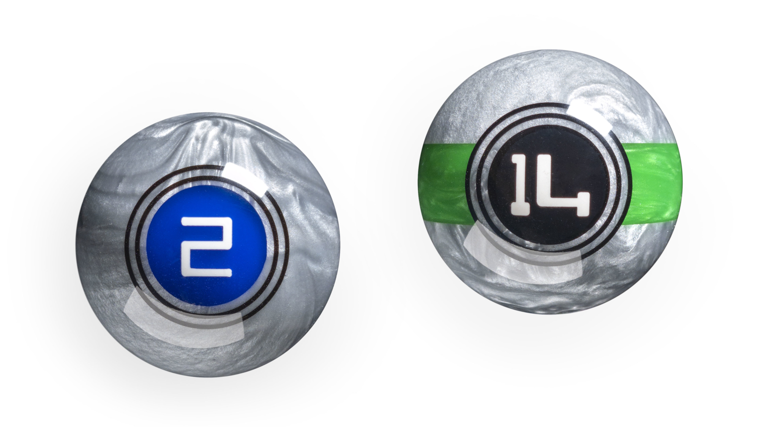 McDermott - "Galaxy" Metallic Pool Balls • Billiards Direct