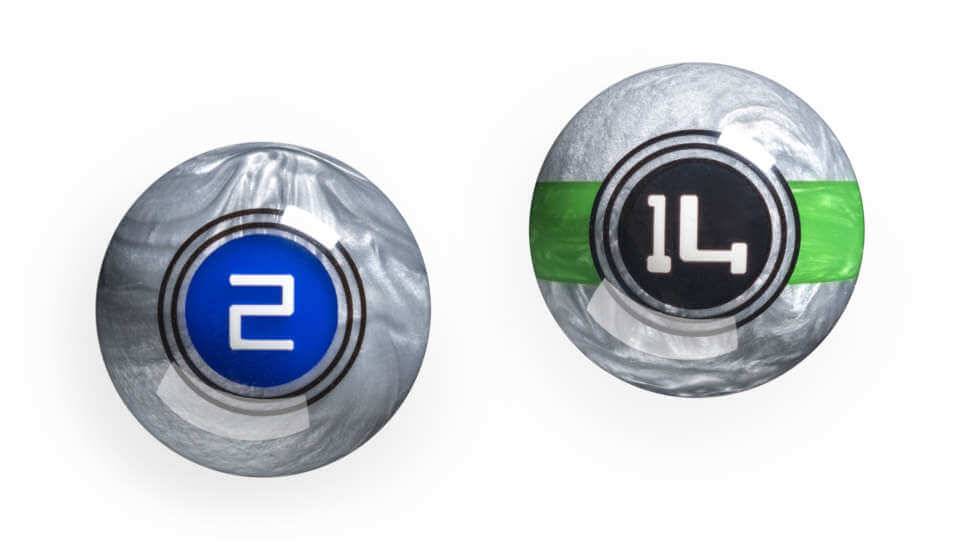 McDermott - "Galaxy" Metallic Pool Balls • Billiards Direct