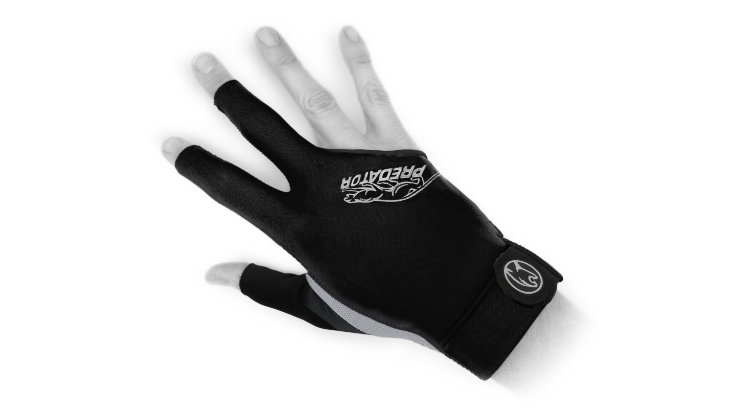 Predator - Billiards Glove - Black Grey - Right Hand • Billiards Direct