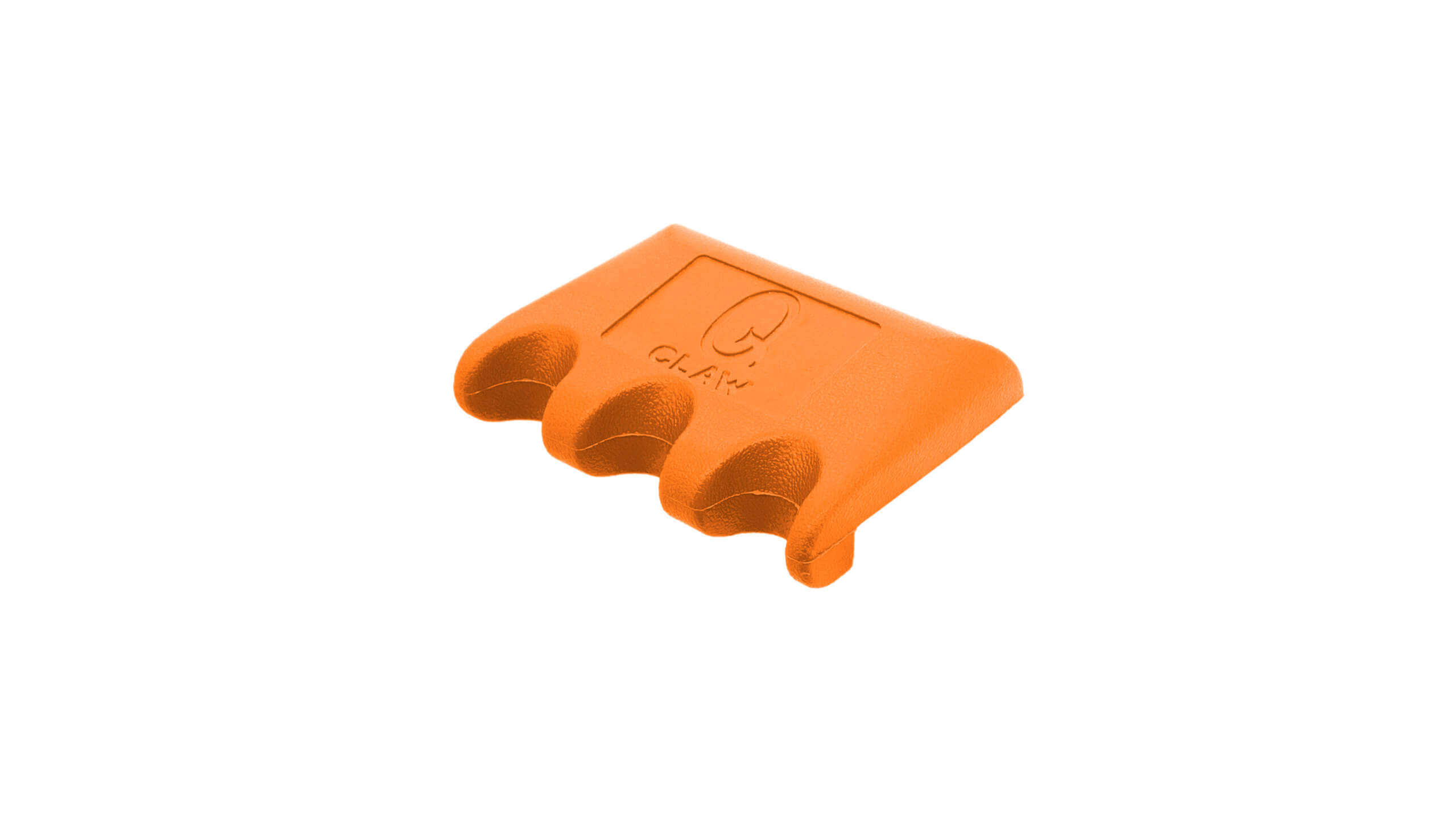 Q-Claw - Pool Cue Holder- Orange - 3 Cues • Billiards Direct