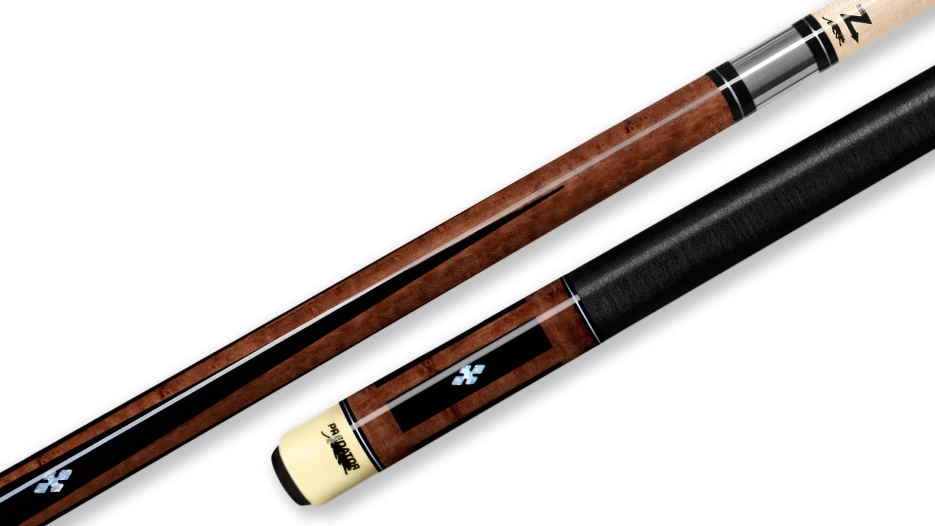 Predator - K Series "Classics 2" Pool Cue - Black Points - Linen Wrap ...