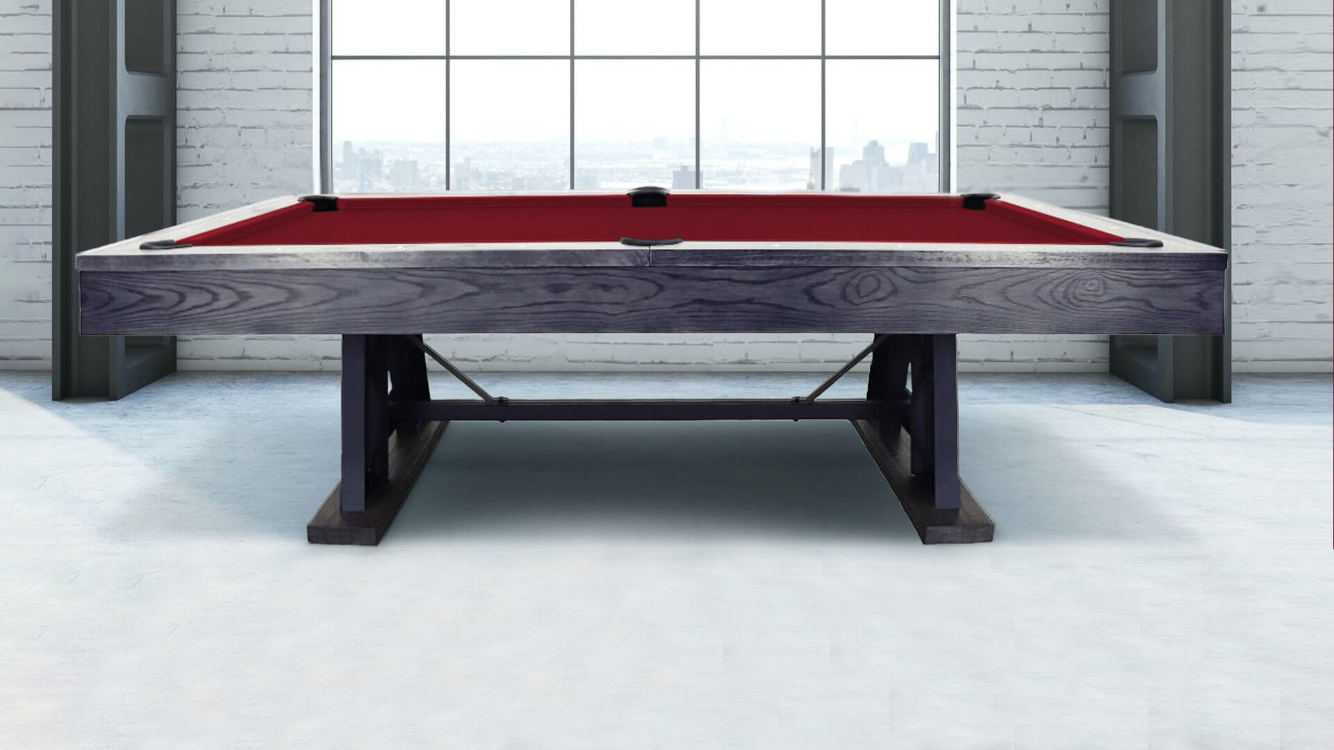 Plank and Hide - Pool Table - "Amber" - 8 Foot • Billiards Direct