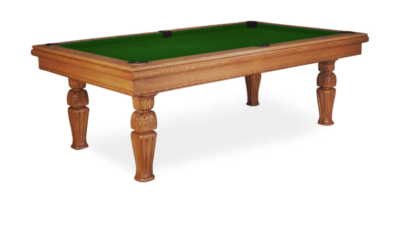Beach - Pool Table - "Versailles" - Oak - Pool Table Sizes 7, 8 and 9 ...