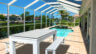 Imperial - "Esterno" Outdoor Pool Table Dining Table - White - 7 Foot ...