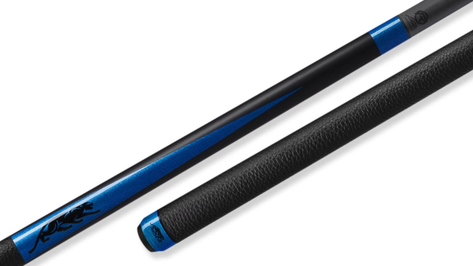 Predator - SP2 REVO "Triton 1" Pool Cue - Metallic Blue Points - Leather Wrap • Billiards Direct
