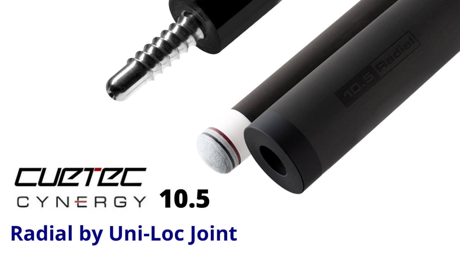 Cuetec - "Cynergy" Shaft - 10.5 mm - Carbon Fiber - Radial by Uni-Loc ...