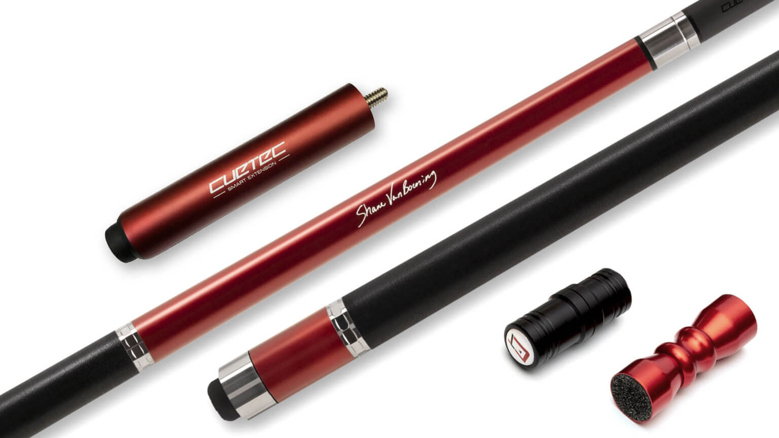 Cuetec Cynergy SVB - Dakota Edition - Ruby Red Pool Cue with Irish ...