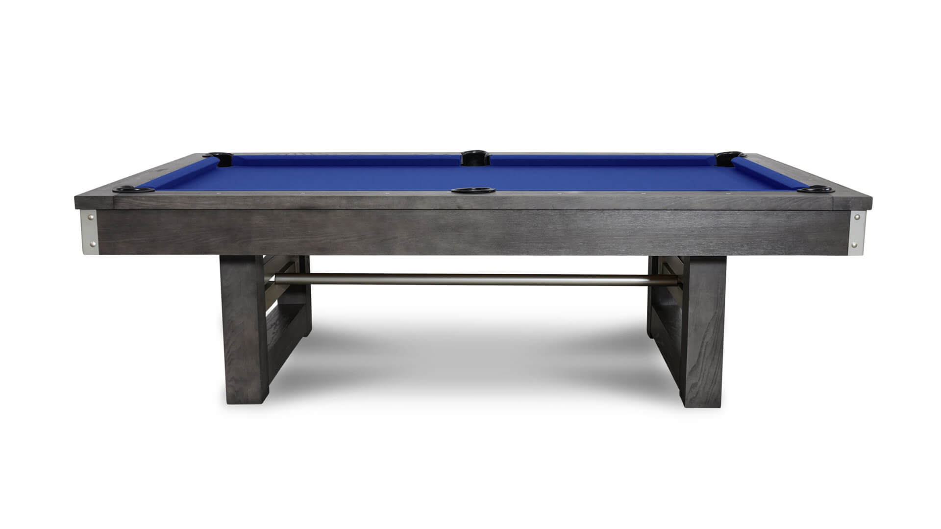 Nixon - 7 Foot Pool Table - "Bryant" - Grayson Grey - Metal Legs ...