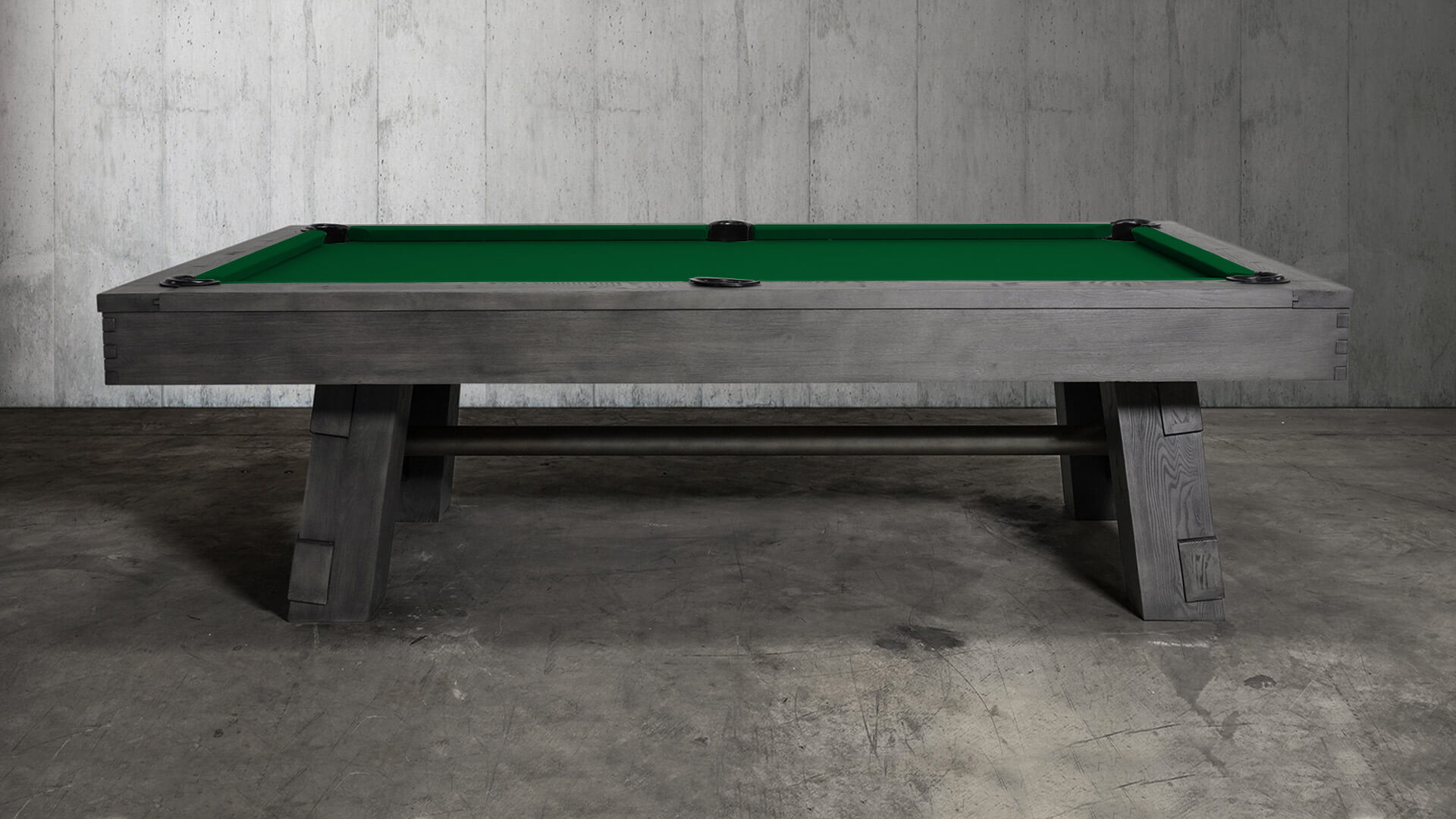Nixon - 8 Foot Pool Table - "Georgia" - Grayson Grey • Billiards Direct