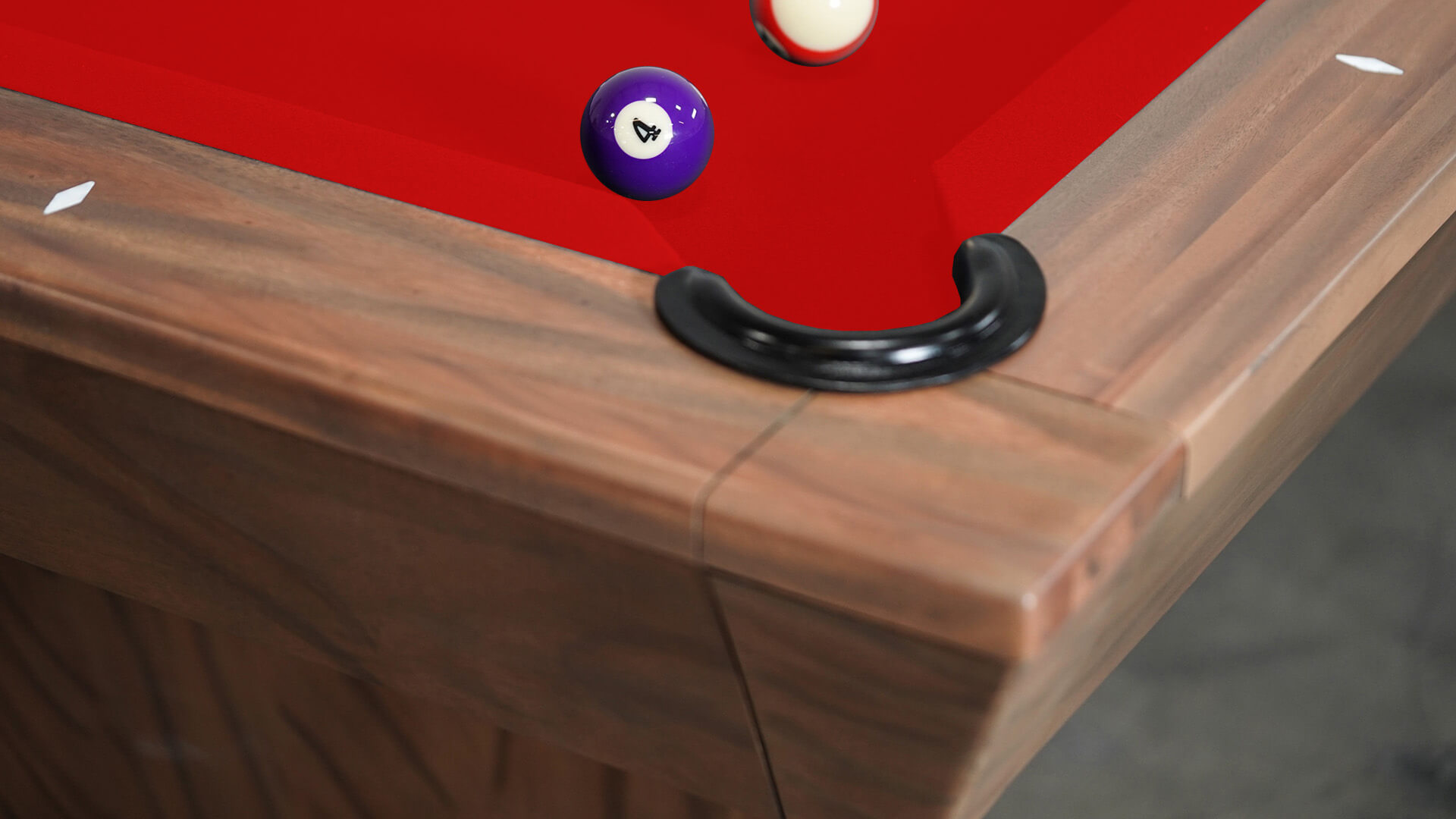Nixon - 7 Foot Pool Table - "Kai" - Grey Walnut • Billiards Direct