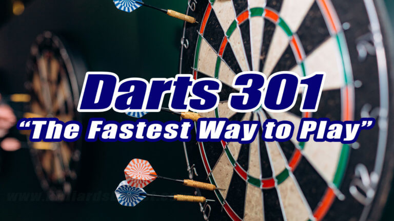 How to Play Darts 301 • Billiards Direct