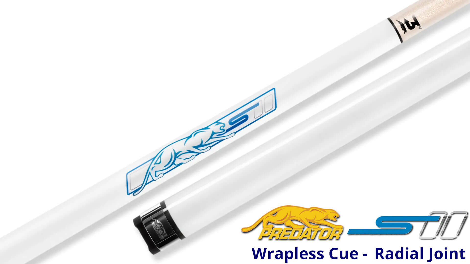 Predator - Sport 2 "Volt" - White Pool Cue - Wrapless - Radial ...