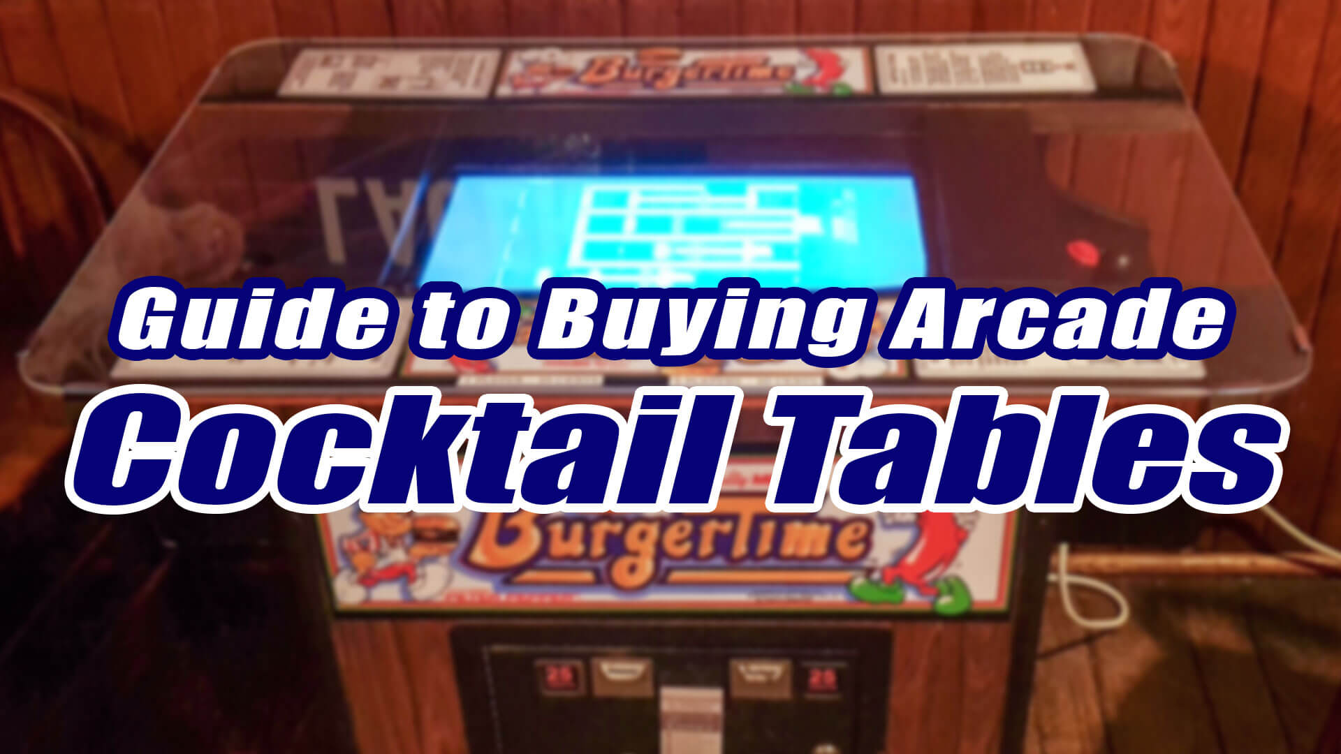The Arcade Cocktail Table: Furniture You’re Allowed to Play With ...