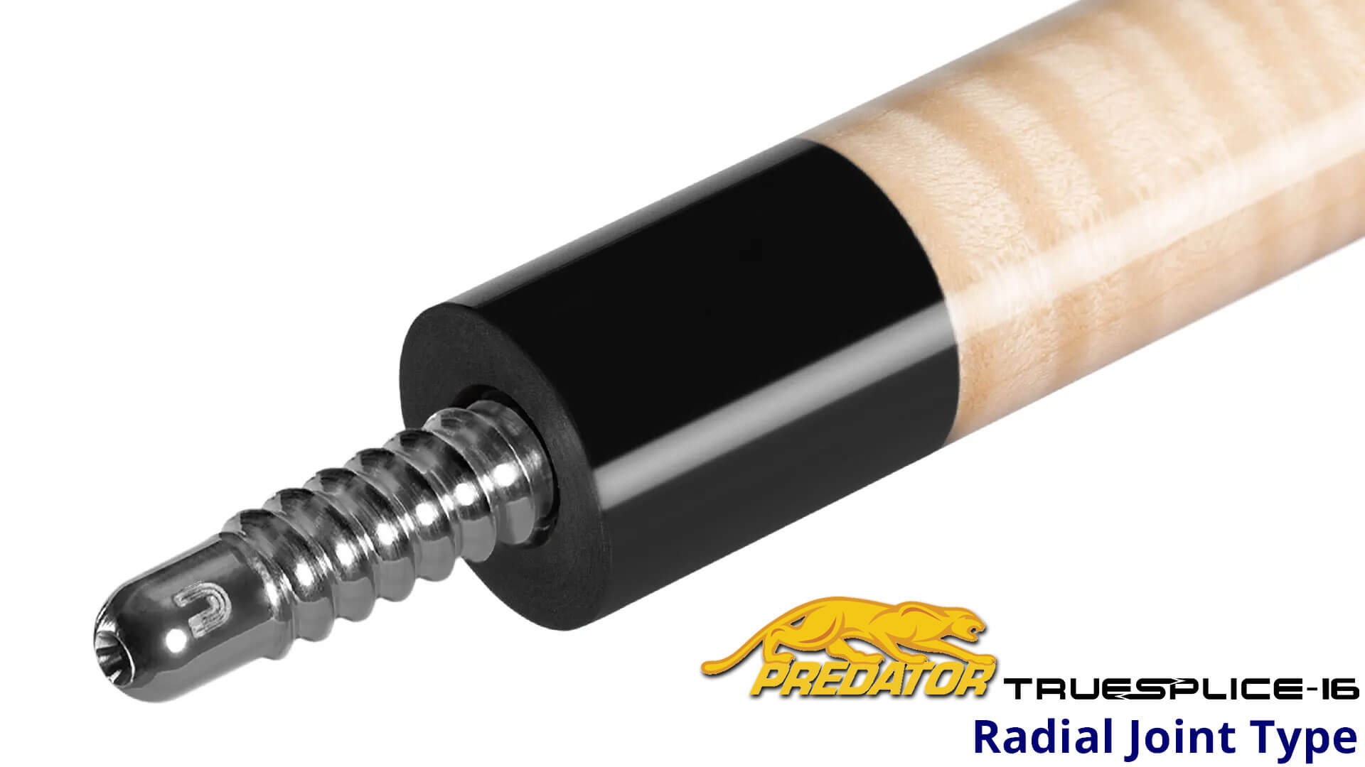 Predator - Limited Edition "True Splice 16" Curly Pool Cue - Leather ...