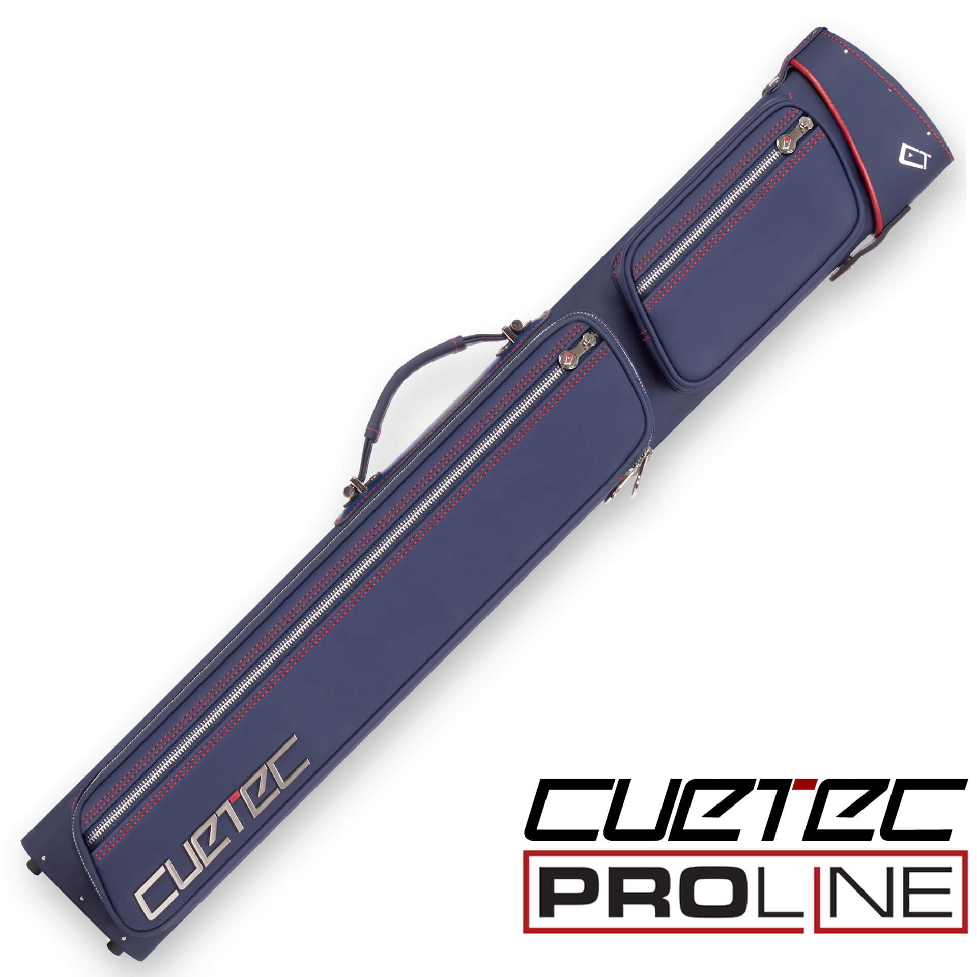 Cuetec - Proline - Navy - Hard Cue Case - 2x4 • Billiards Direct